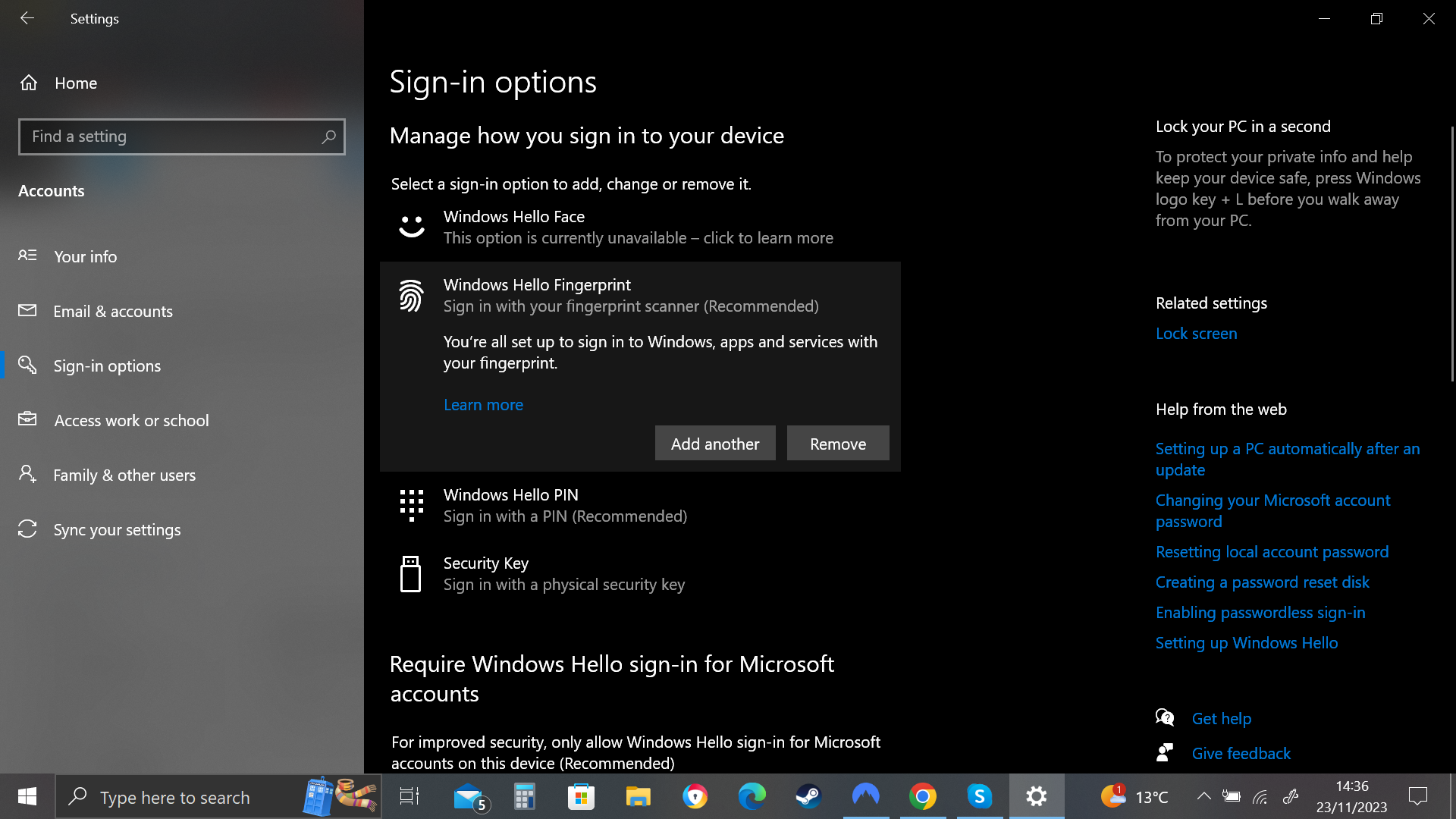 Logging onto Windows 10 uniquely - The Techmeister